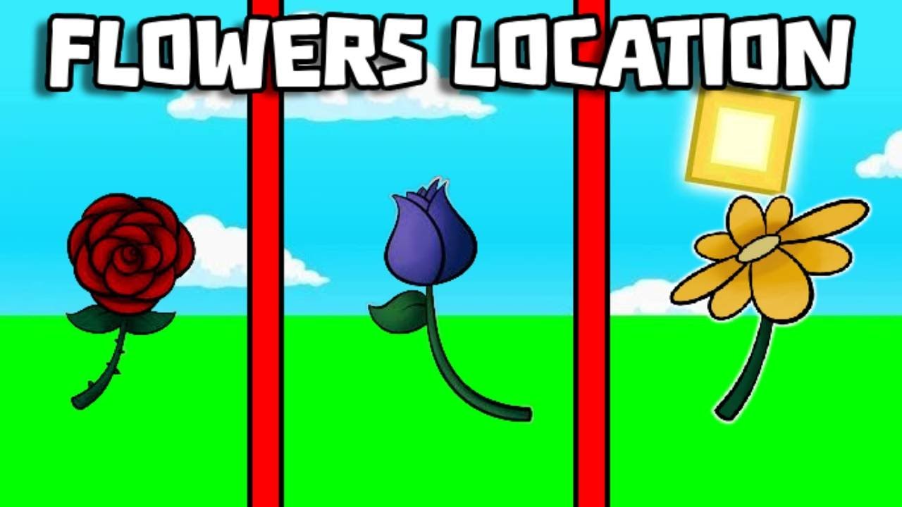 How To Get EVERY Flower In BloxFruits. ( Every Location ) - YouTube