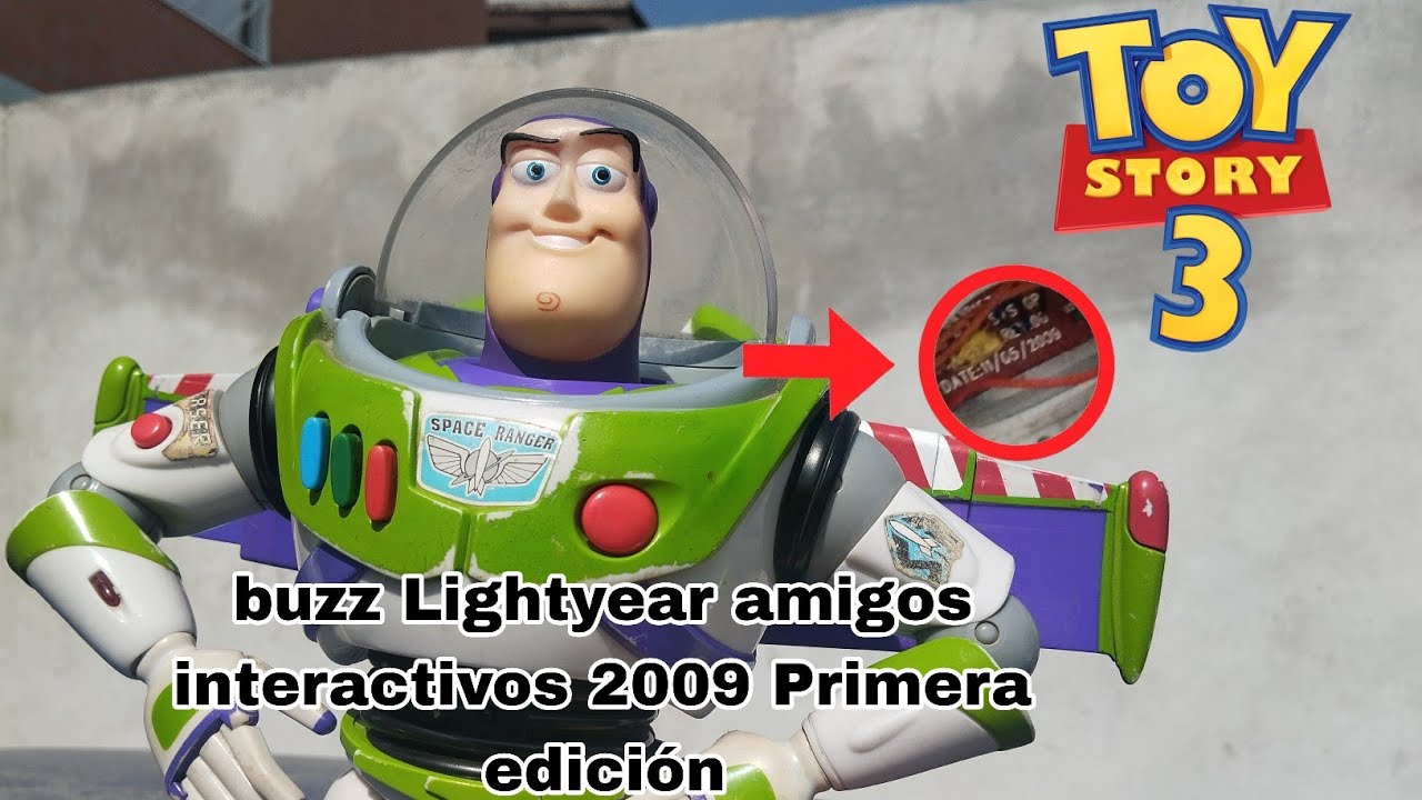Reseña en español de buzz Lightyear toy story 3 2009 figura interactiva ...