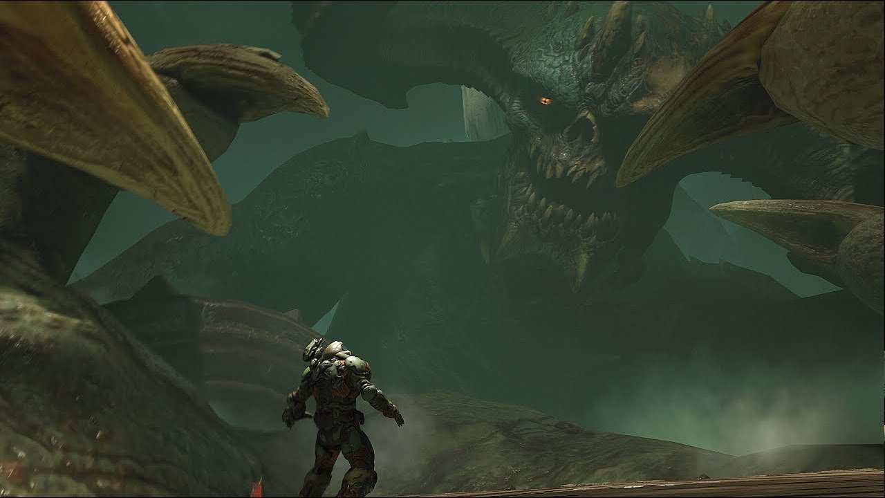 DOOM Eternal: The Ancient Gods // Blood Swamps - YouTube