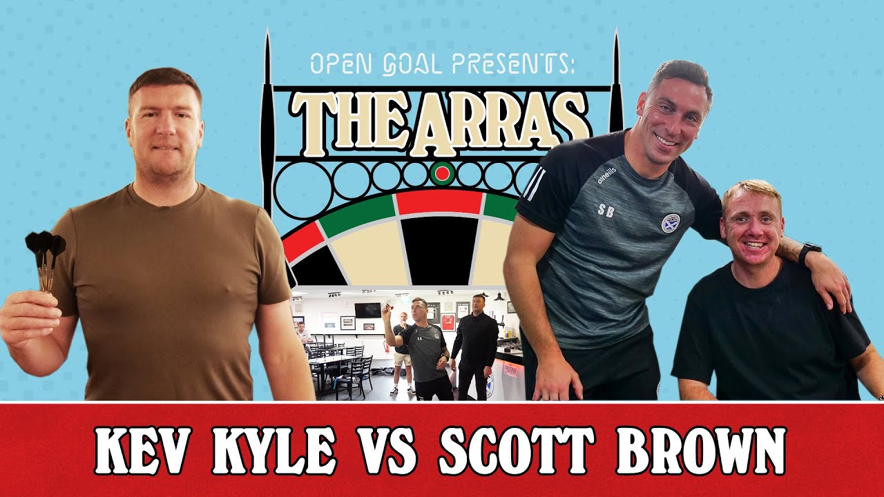 🎯⚽️ SCOTT BROWN vs KEVIN KYLE! | Slaney & Big Kev Challenge Broony To ...