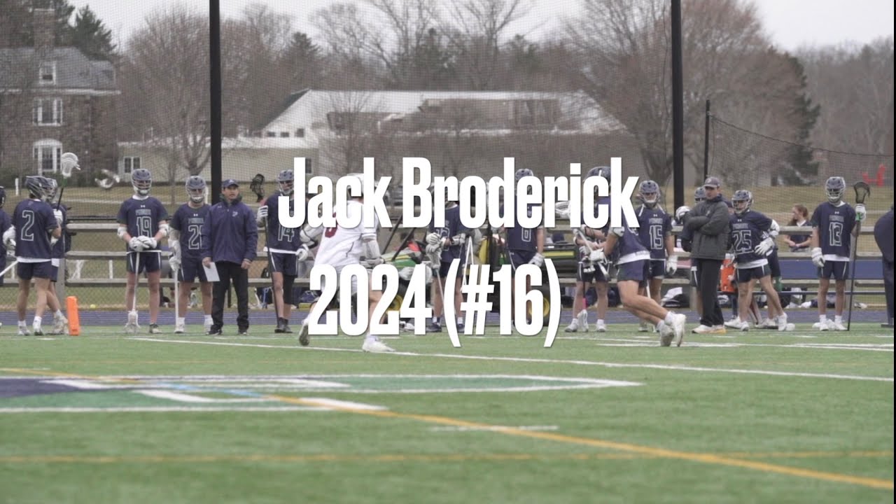 Jack Broderick (2024) - Junior Year Highlights - YouTube