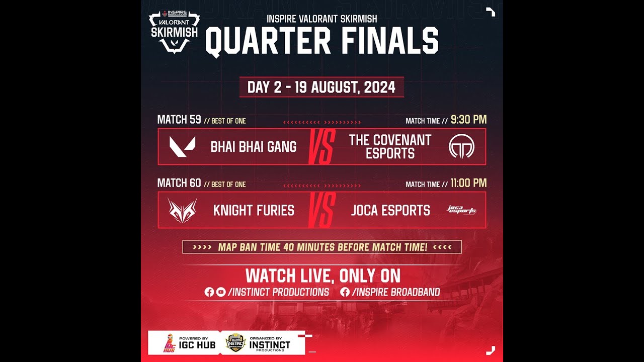 Inspire Valorant Skirmish Quarter Finals - Day 2 - YouTube