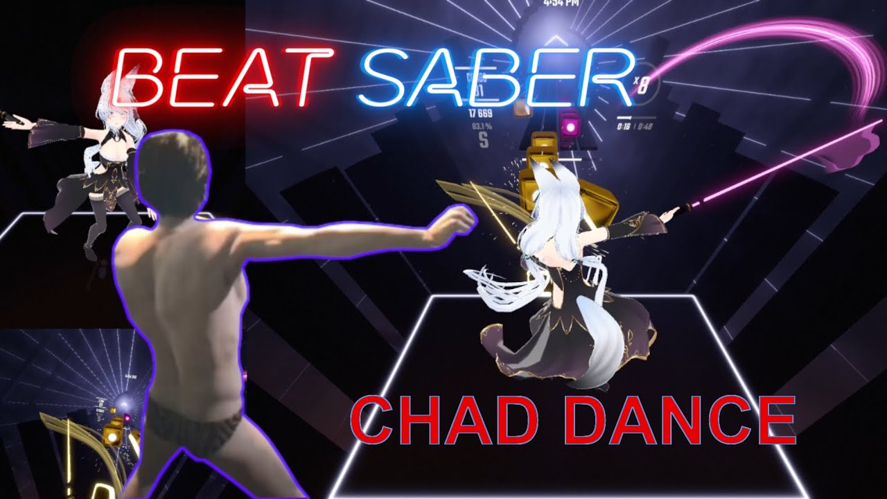 [BEAT SABER] Katy Perry - California Gurls (CHAD DANCE) - YouTube
