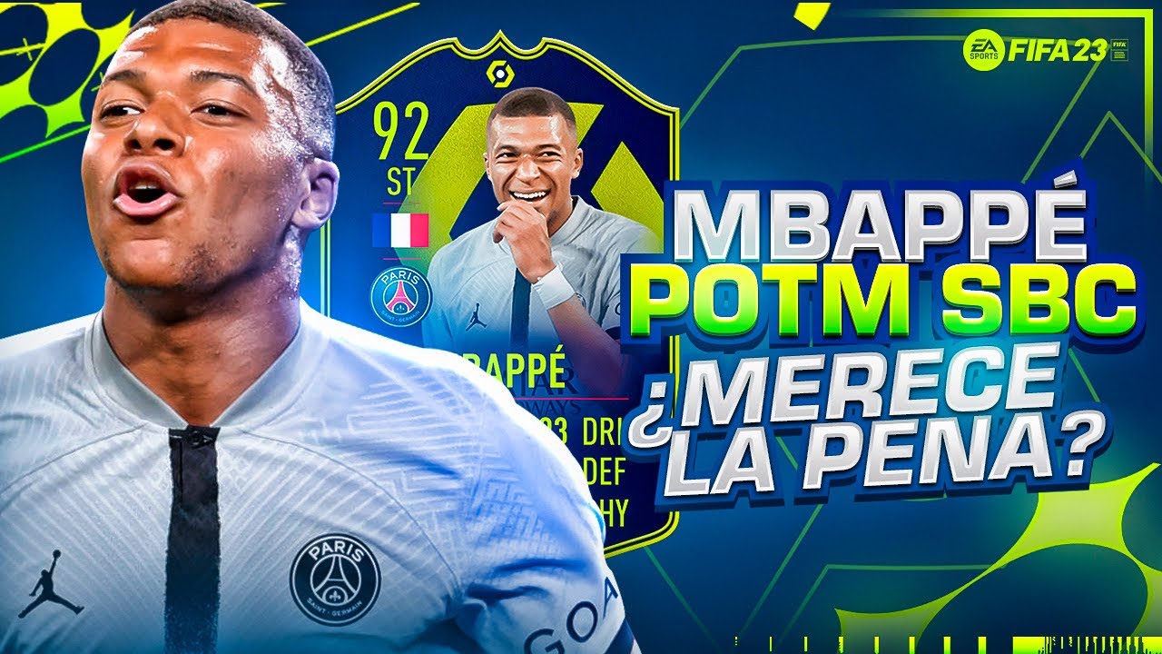 ¡soluciÓn MÁs Barata Sbc Kylian MbappÉ 92 Potm Ligue 1 1 7m