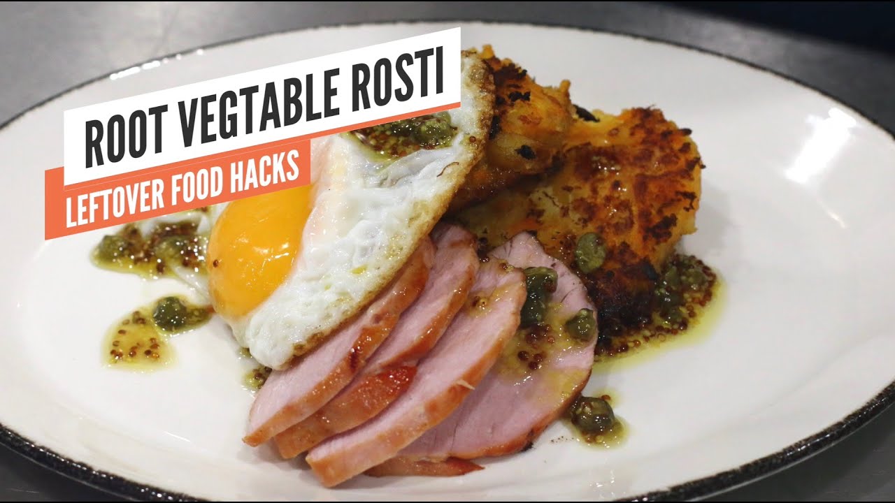 Root Vegetable Rosti | Leftover Christmas food hacks - YouTube