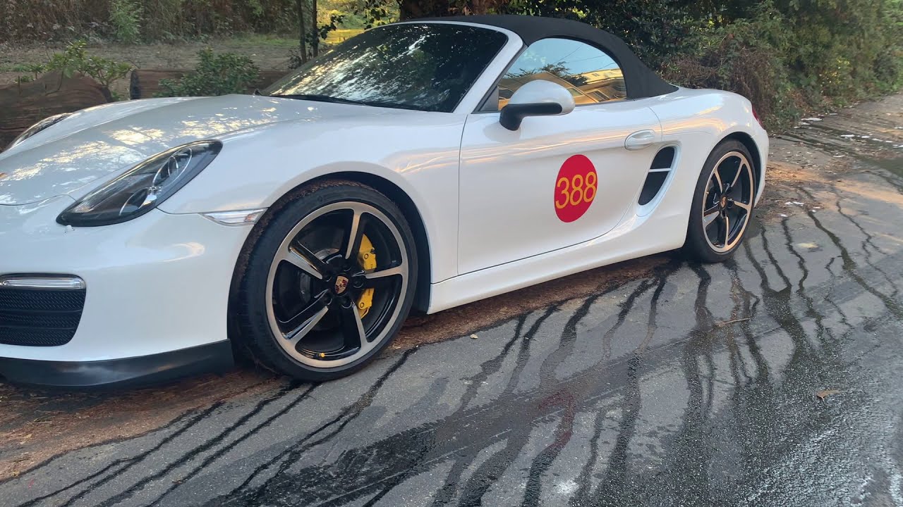 Porsche 981 Front Splitter - eBay Bayson R - YouTube