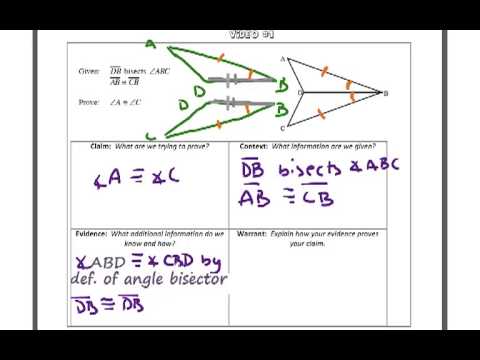 Triangle Proofs Involving CPCTC - YouTube