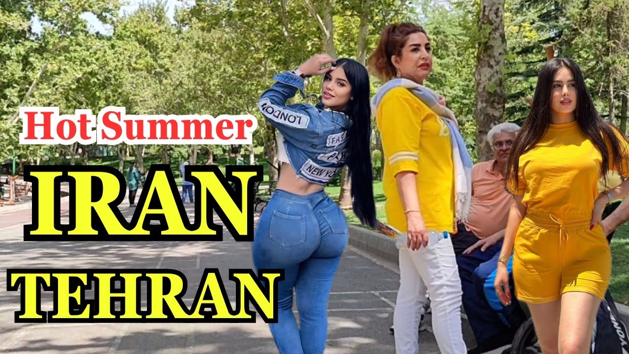 IRAN🇮🇷Walking on a hot summer day in Tehran 2024|walking in beautiful ...