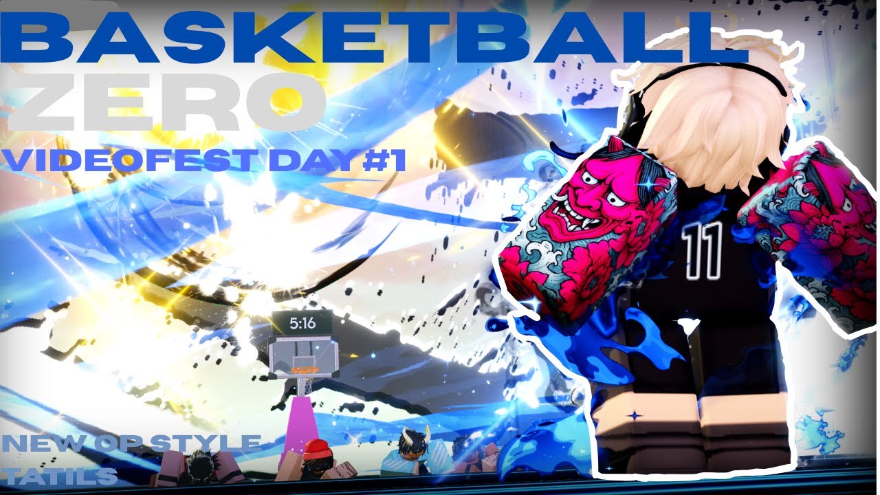 The NEW Tatlis Style is TOO OP in Basketball Zero! Videofest Day #1 ...