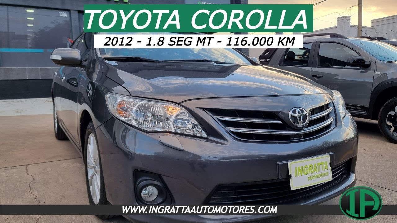 Toyota Corolla 1.8 SEG MT - 2012 - 116.000KM - - YouTube