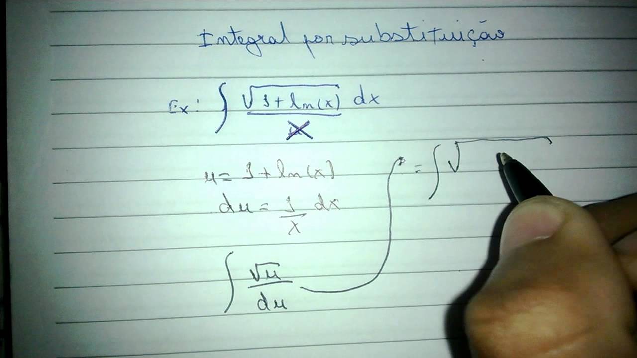 Integração por Substituição udu - YouTube