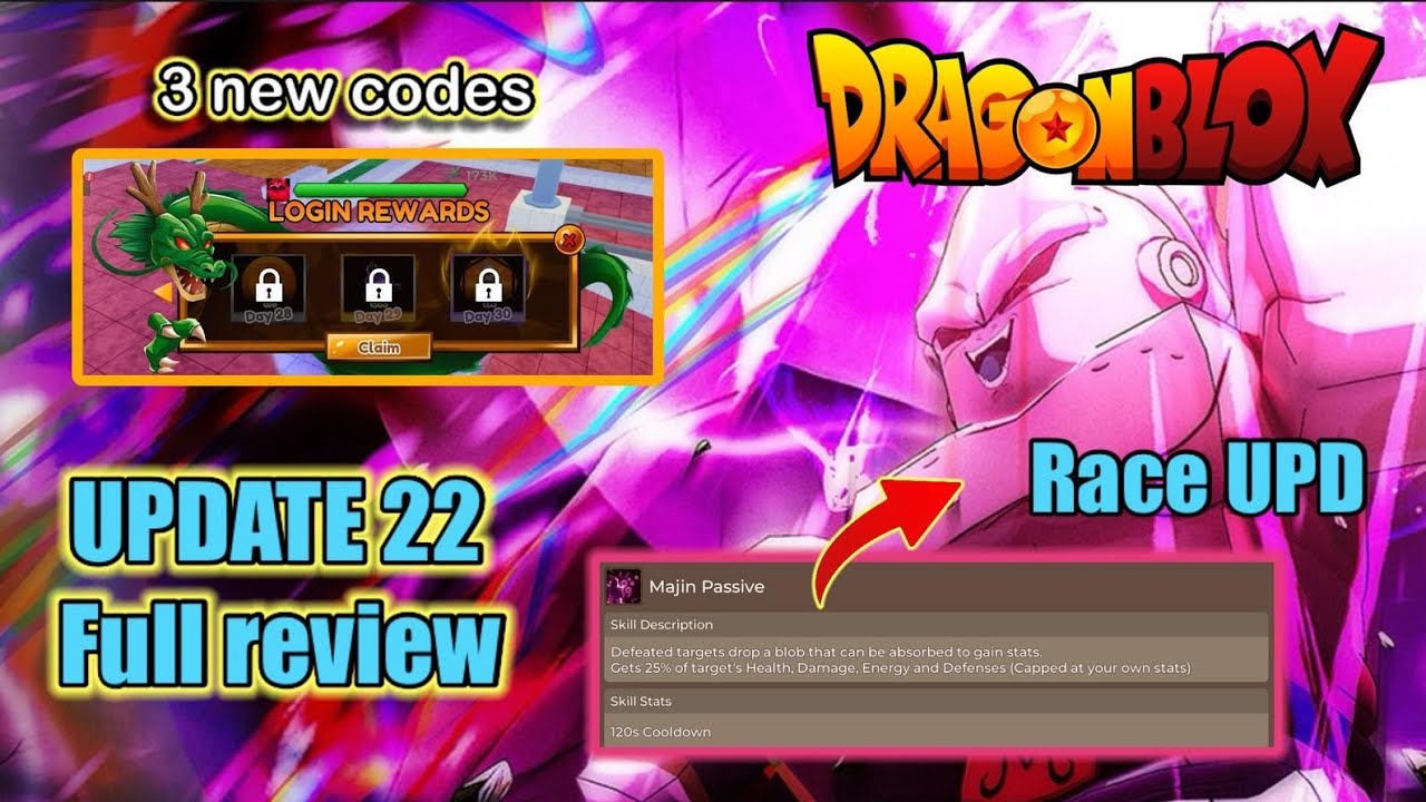 UPDATE 22 FULL REVIEW! 🔥 New Races with unique abilities & 3 codes ...