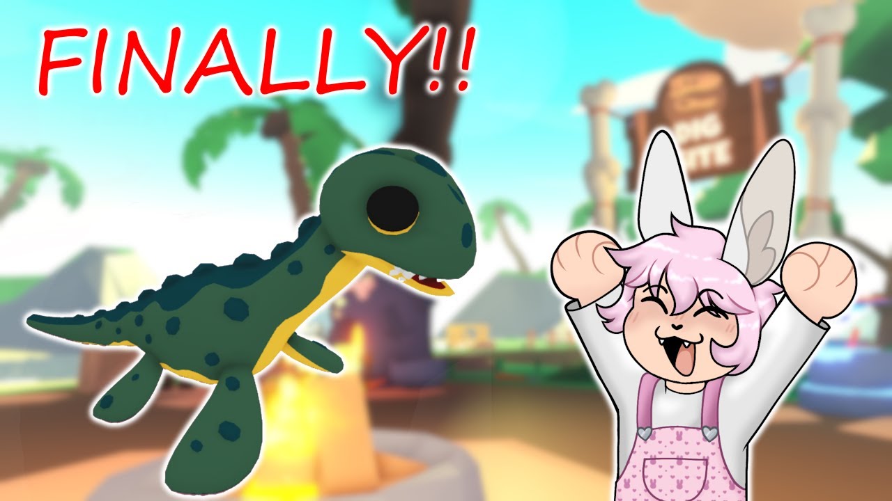 I FINALLY Got an Elasmosaurus in Adopt Me - YouTube