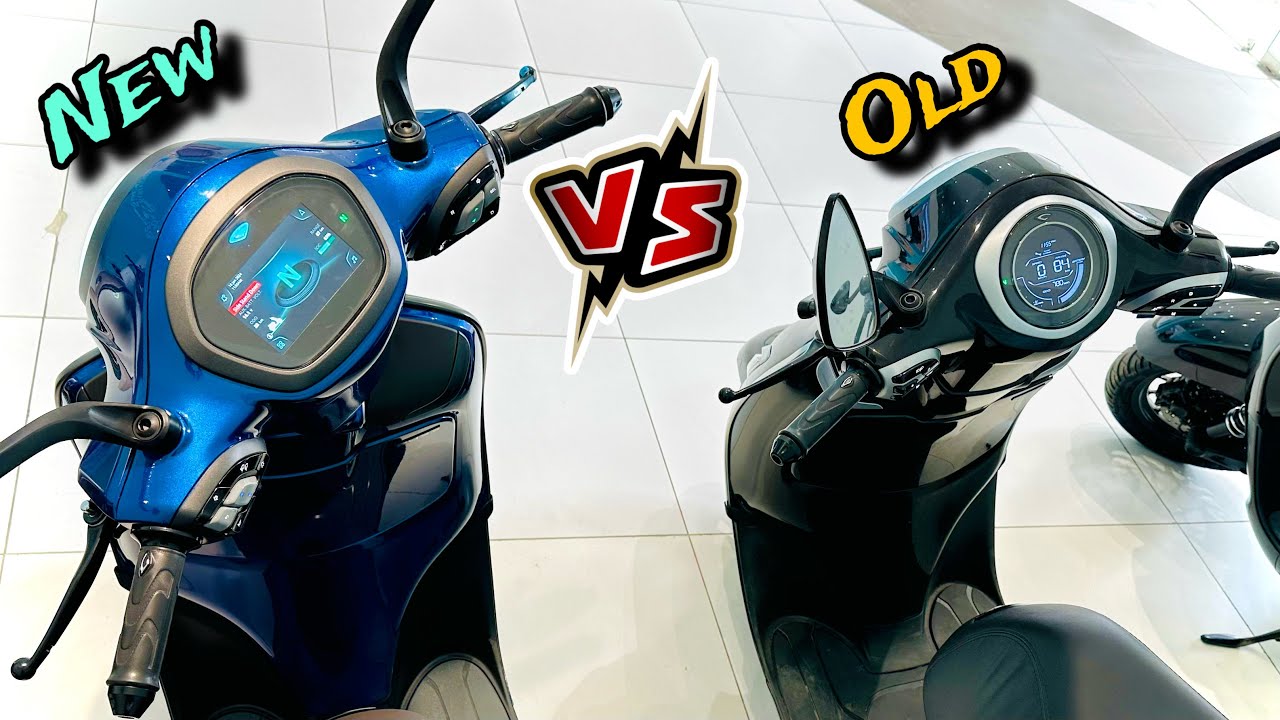 ₹9000 का अंतर New Bajaj Chetak Tecpac vs Old Chetak 🛵 Which is Best ...