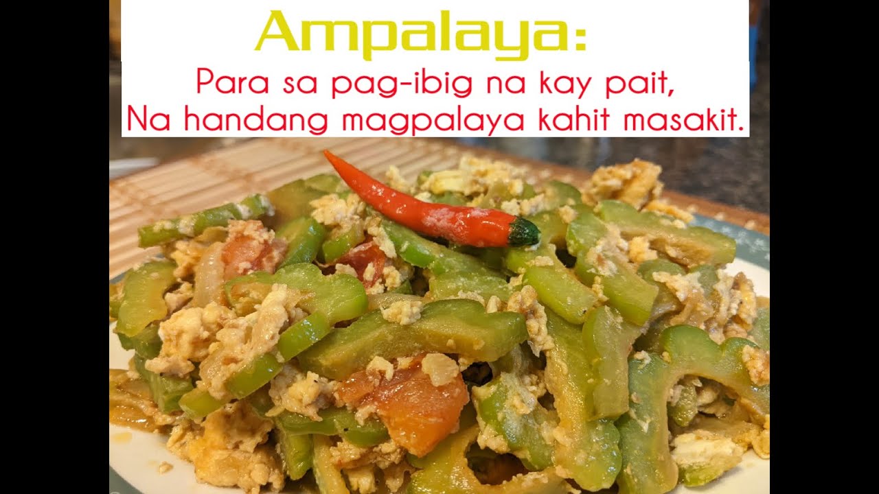 How to Cook Ginisang Ampalaya na may Itlog Recipe/Stir Fry Bitter Melon ...