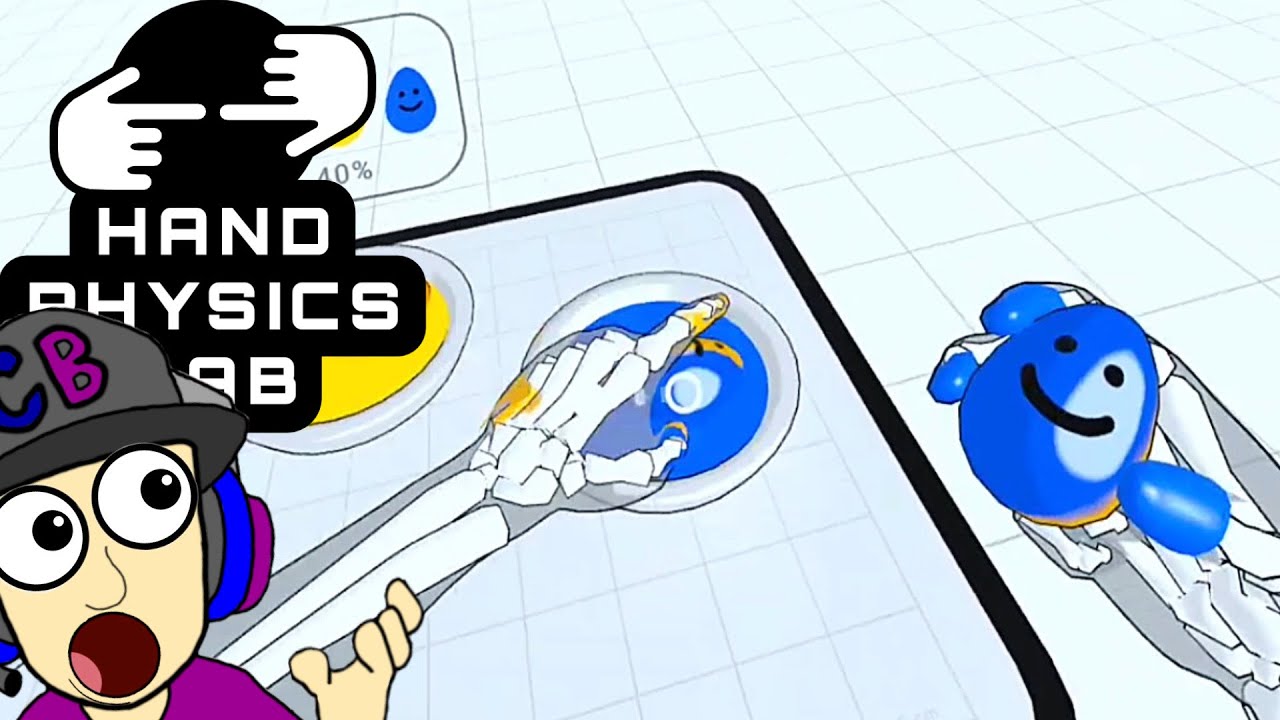 FINGER PAINTING!!! - Hand Physics Lab VR - YouTube