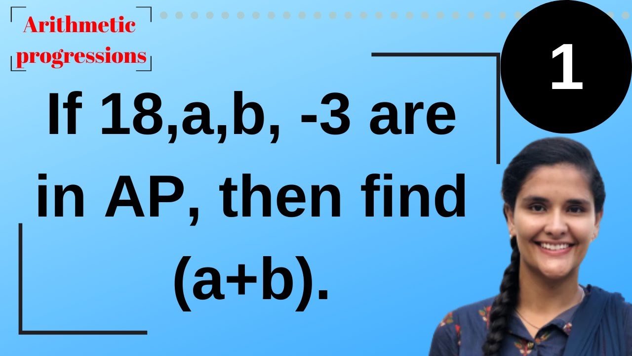 AP Series Class 10 Maths Part 1 - YouTube