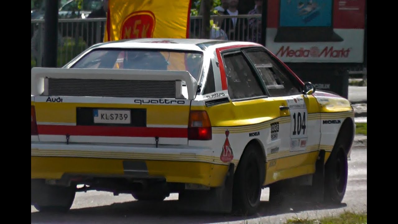 The Midnight Sun Rally 2015 Part 2 Historic Rally Cars - YouTube
