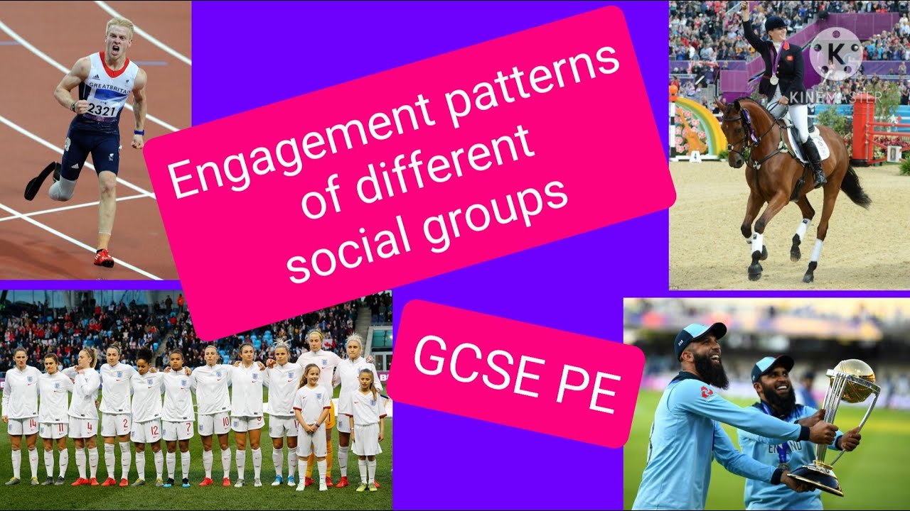 Engagement patterns of different social groups | GCSE PE | Influences ...