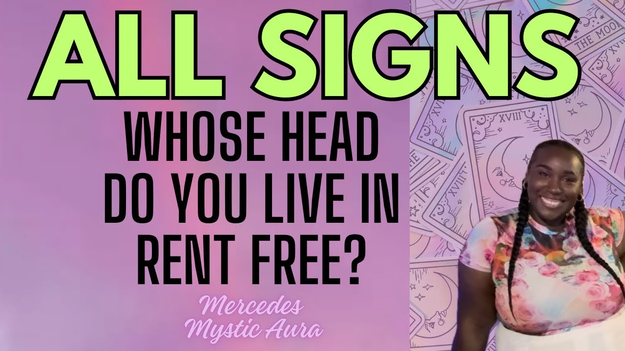 🤔💭 Whose head do you live in rent free?? Right now, in this very moment ...