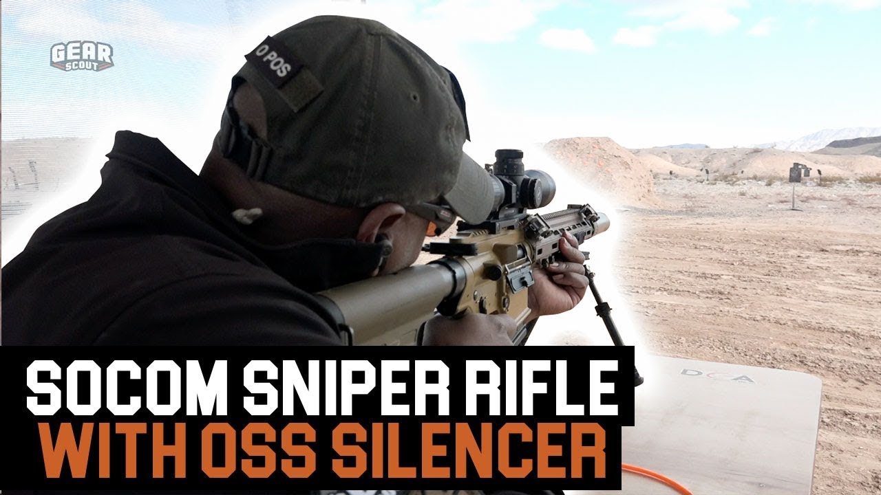 Check out the OSS suppressor on the Army's new SOCOM sniper rifle - YouTube