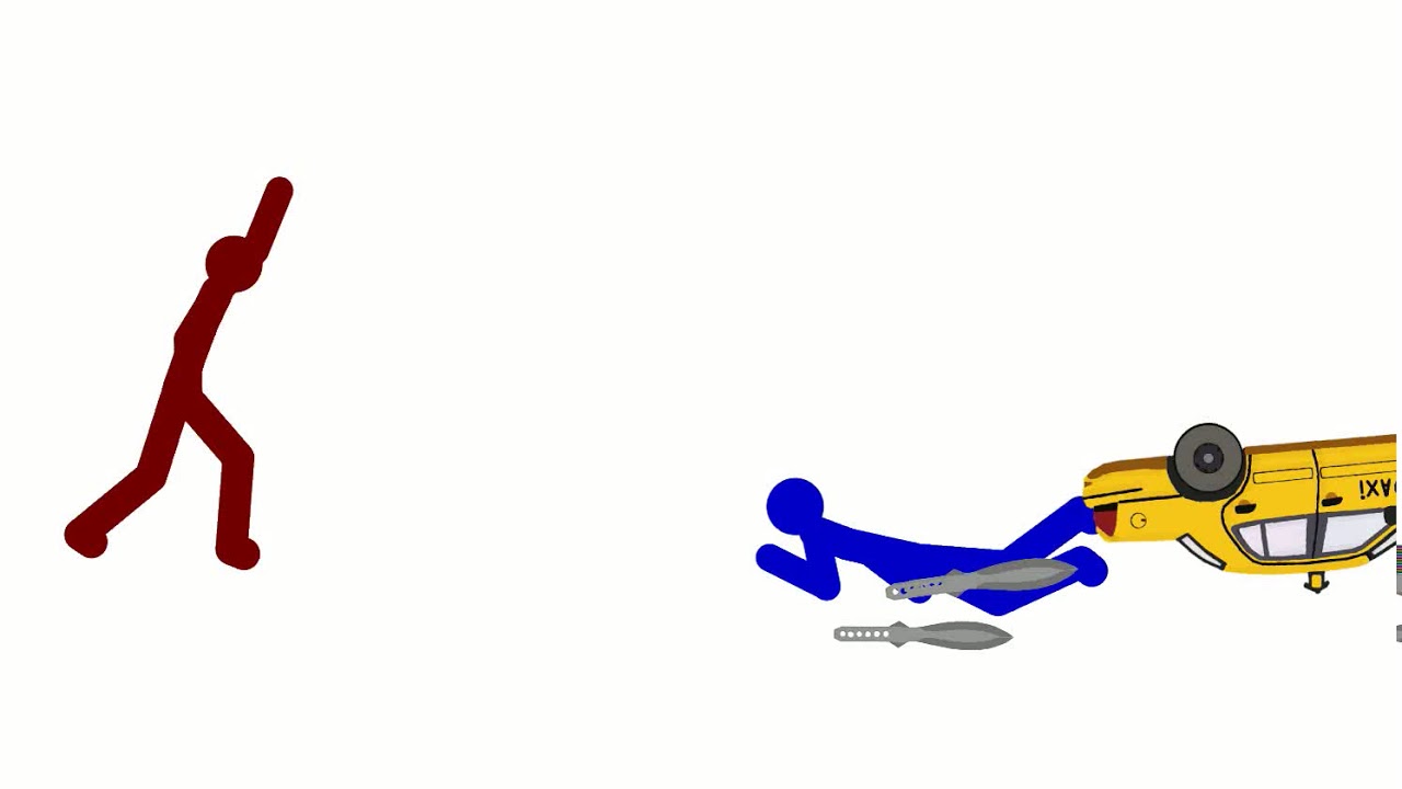 Color stickman fight - YouTube
