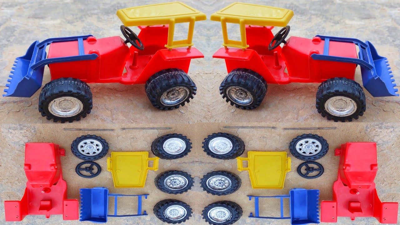 How To Make A Mini Tractor At Home Easy | Science Project Of Tractor ...