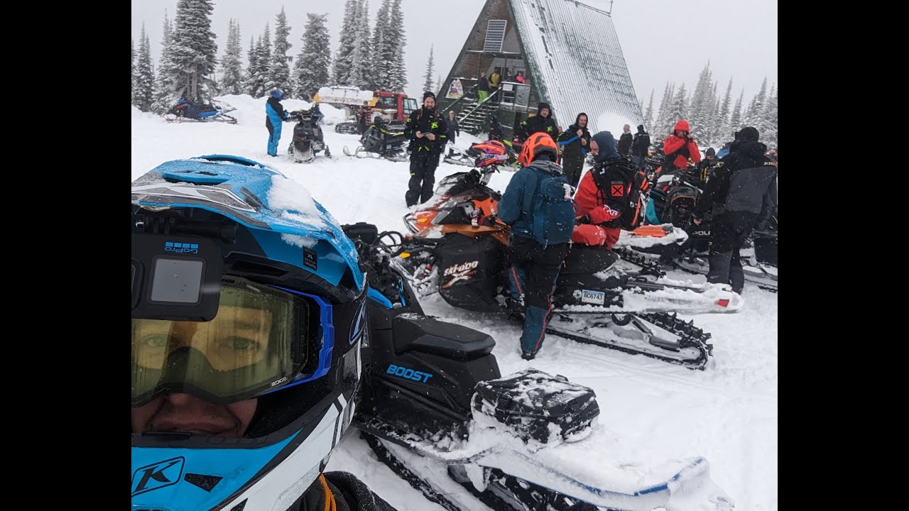 Polaris Demo Day Ride at Yank Peak, Broken Sled and Carnage - YouTube