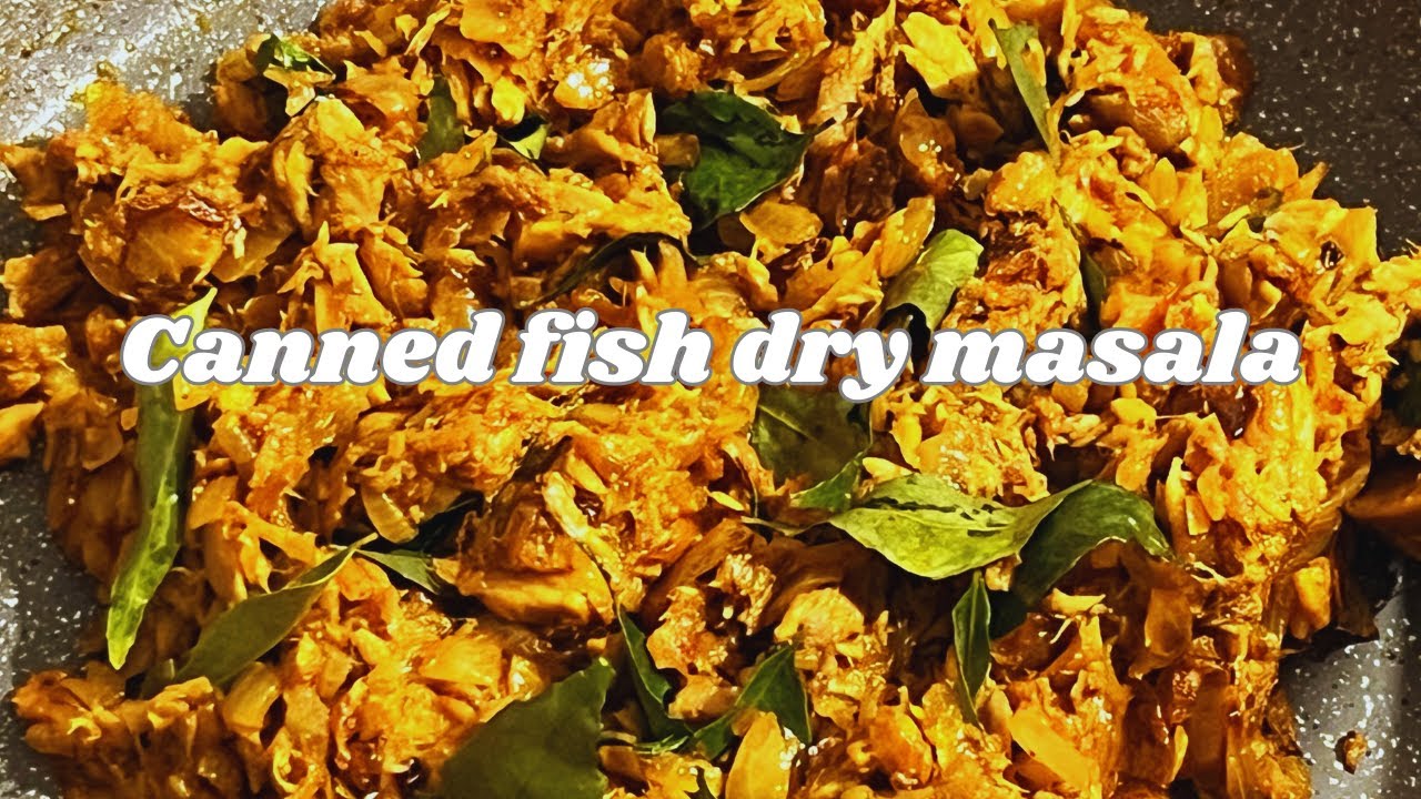 Canned fish masala| Canned tuna recipe | Tin fish recipe - YouTube
