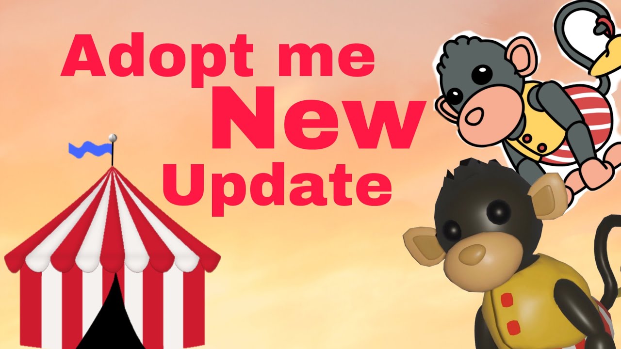 NEW UPDATE MONKEYS 😱 | Adopt me - YouTube