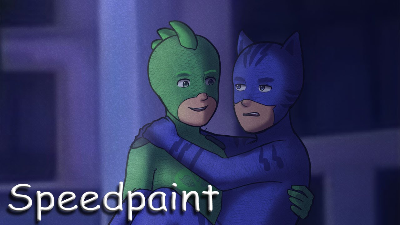 PjMasks - Catboy x Gekko - Speedpaint - YouTube