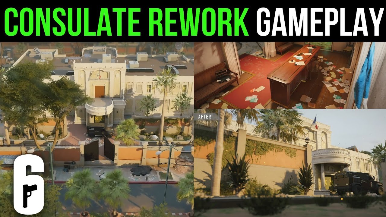 NEW Consulate Rework In-Game Look! Operation Dread Factor R6 - YouTube