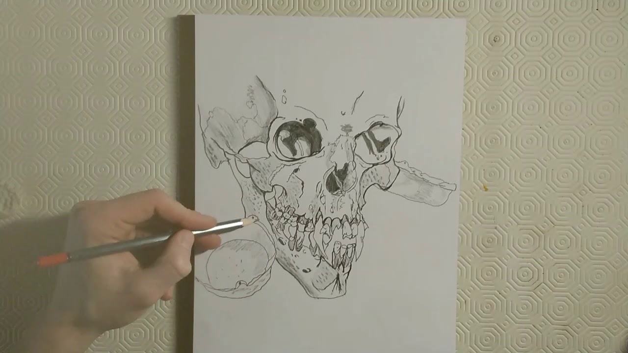 Damaged Justice - Drawing time-lapse - YouTube