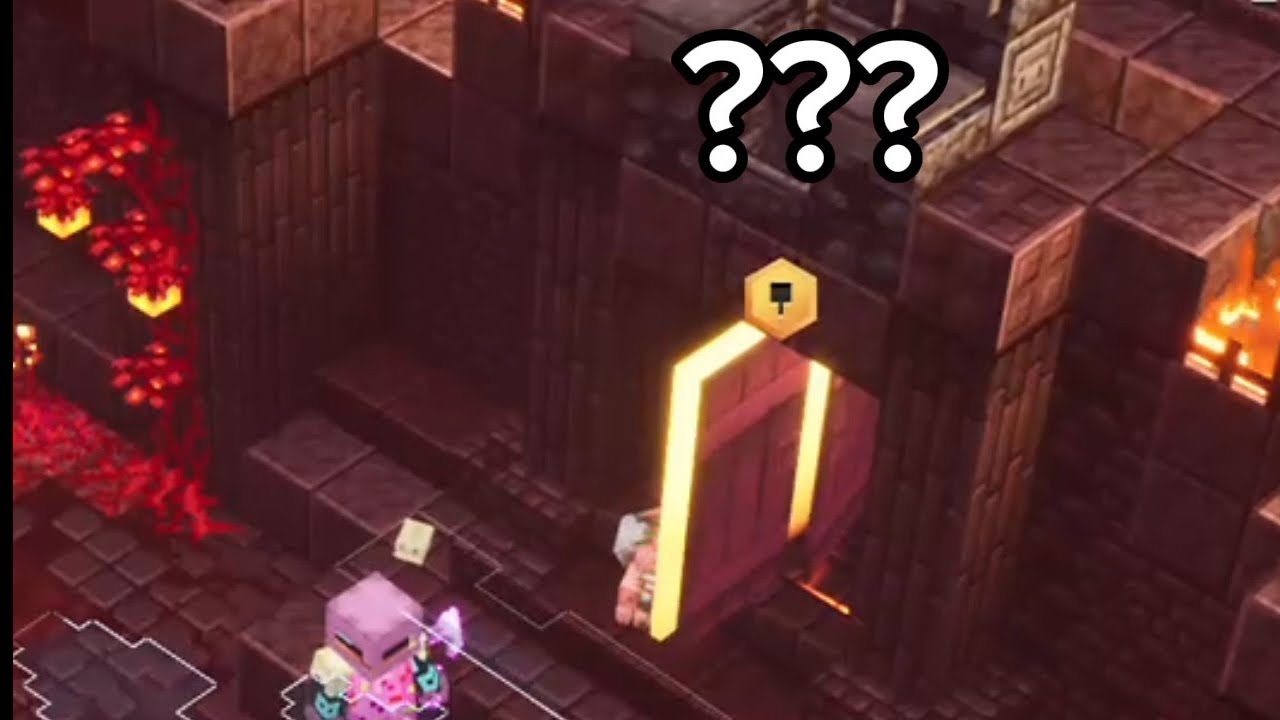 Weird things in Minecraft dungeons - YouTube