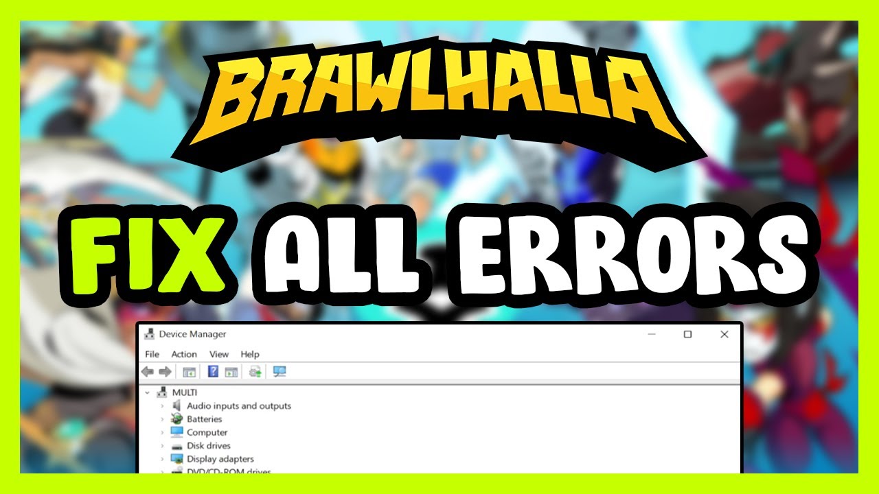 FIX Brawlhalla Crashing, Freezing, Not Launching, Stuck & Black Screen ...
