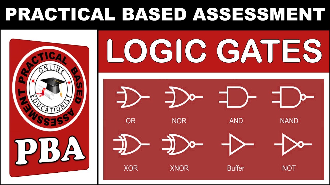 10th Class PBA | Practical Based Assessment | Logic Gates | AND, OR ...