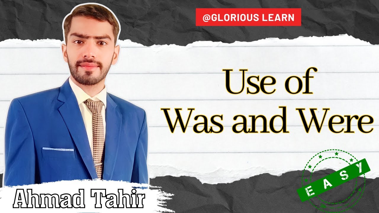 was were used in English | WAS WERE used in English Grammar ...