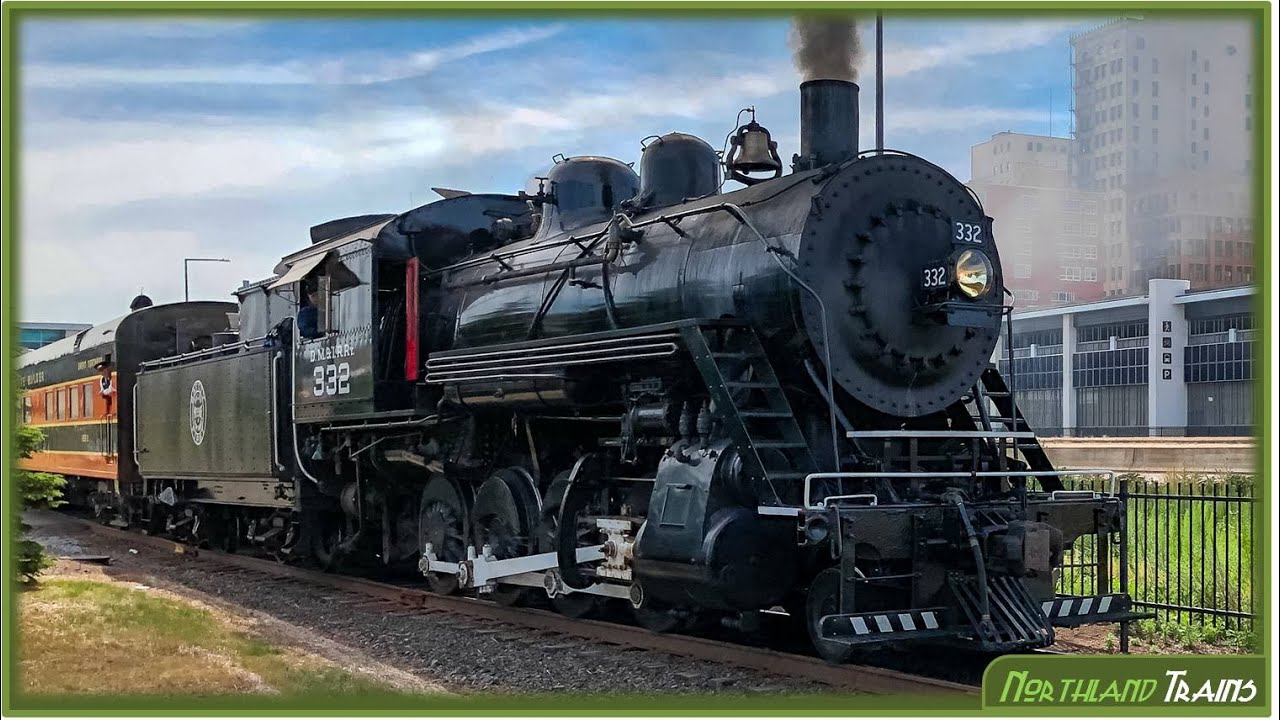 Duluth Missabe & Iron Range 332 Festival of Steam - YouTube