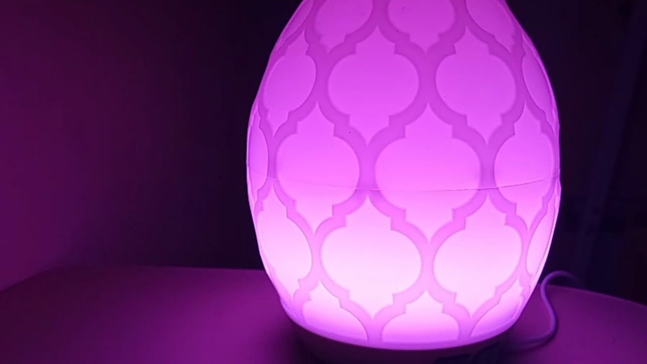 Watch this aesthetic diffuser and listen with an exquisite background ...