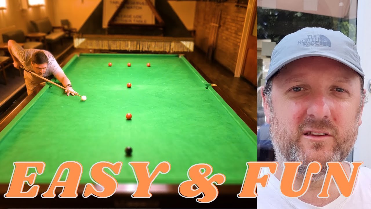 Snooker practice routine SPOTS to the BLACK for beginners! - YouTube