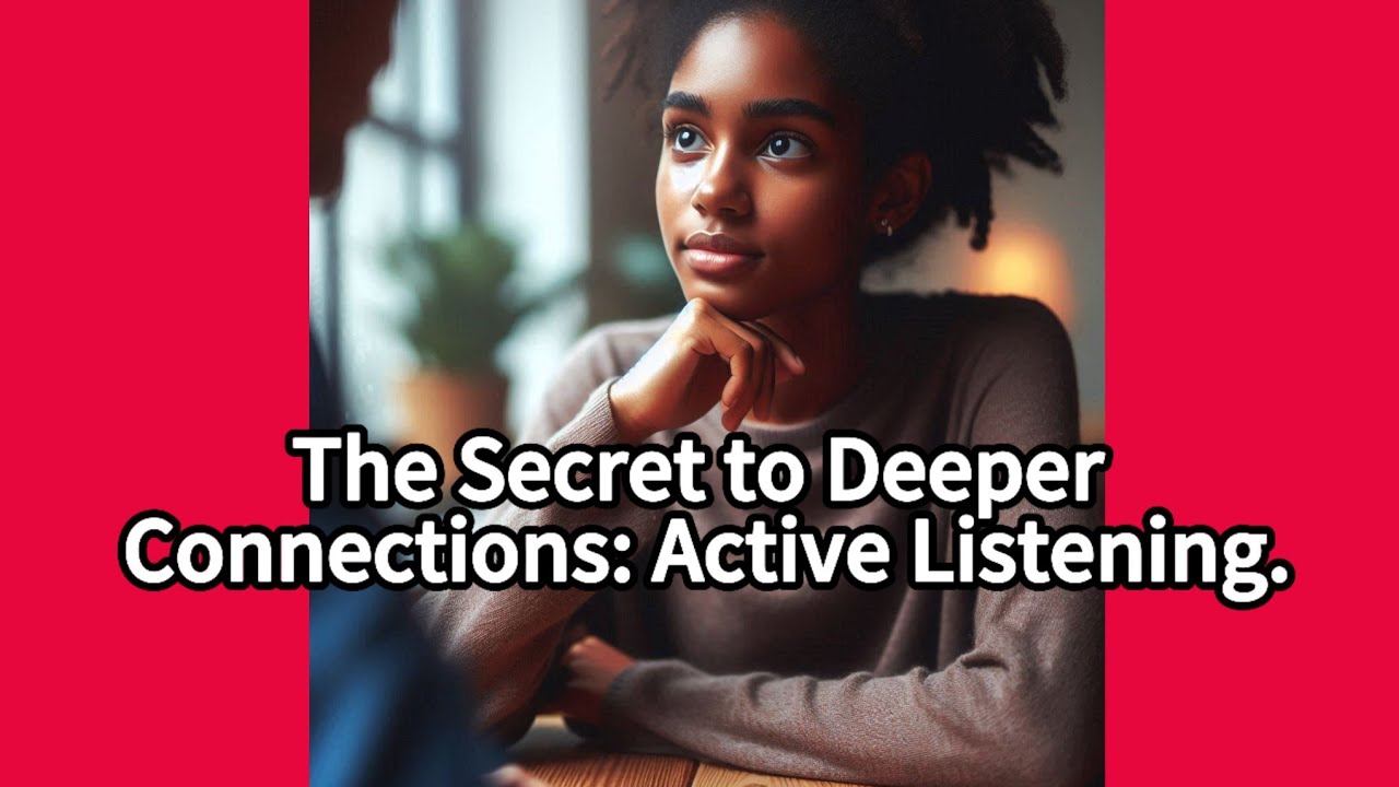 The Art of Active Listening: Unlocking Deeper Connections in Healthy ...