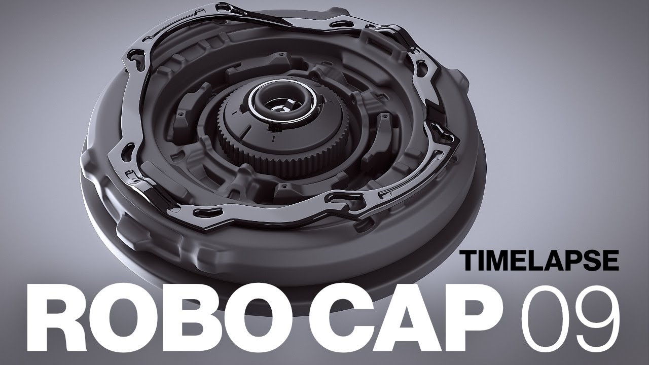 Robo Cap 09 Blender TImelapse - YouTube
