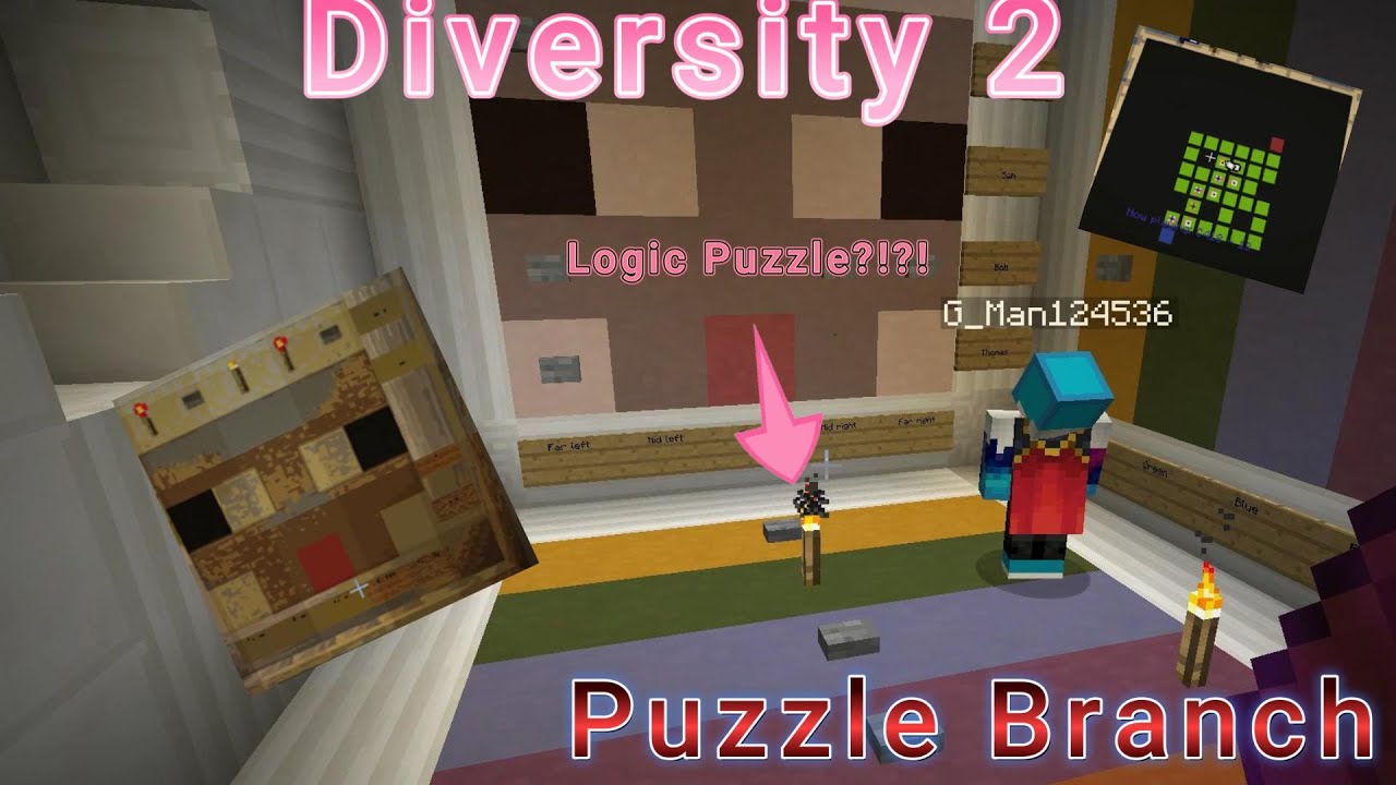 Rage Bait!!!! | Puzzle Branch | Minecraft Diversity 2 Map | Ep.7 - YouTube
