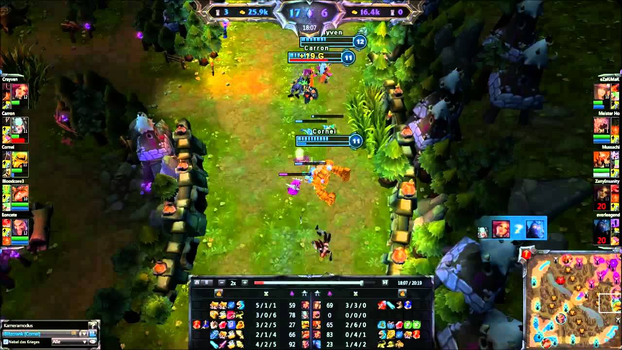 League of Legends - Grab-Rage with Blitzcrank - YouTube