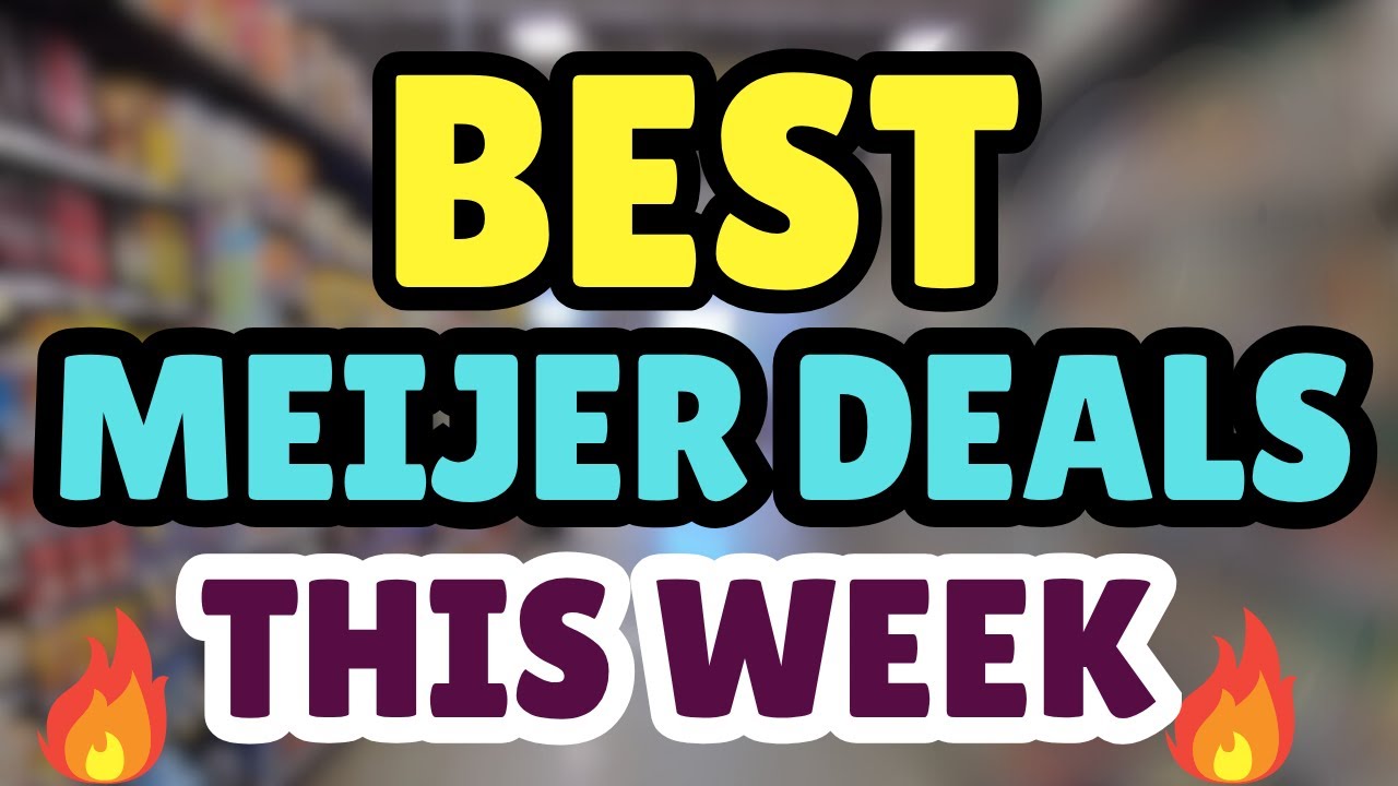HOT MEIJER DEALS YOU CANT MISS THIS WEEK|MEIJER COUPONING THIS WEEK ...