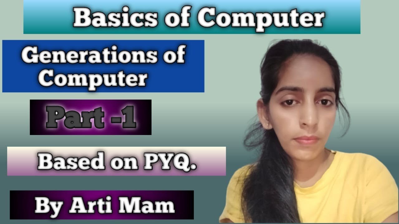 Basics of Computer by Arti mam/ #basicsofcomputer #aashakiran - YouTube