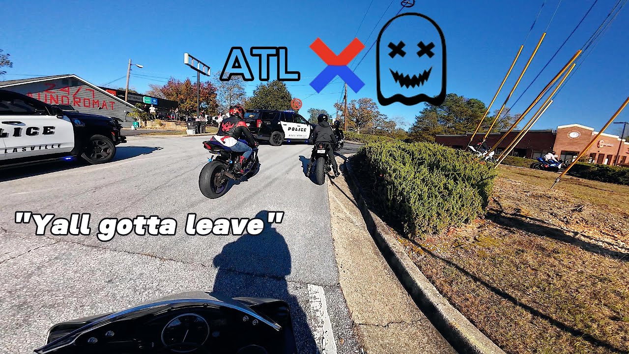 COPS KICKED US OUT | GHOST RACING ATL MEET - YouTube