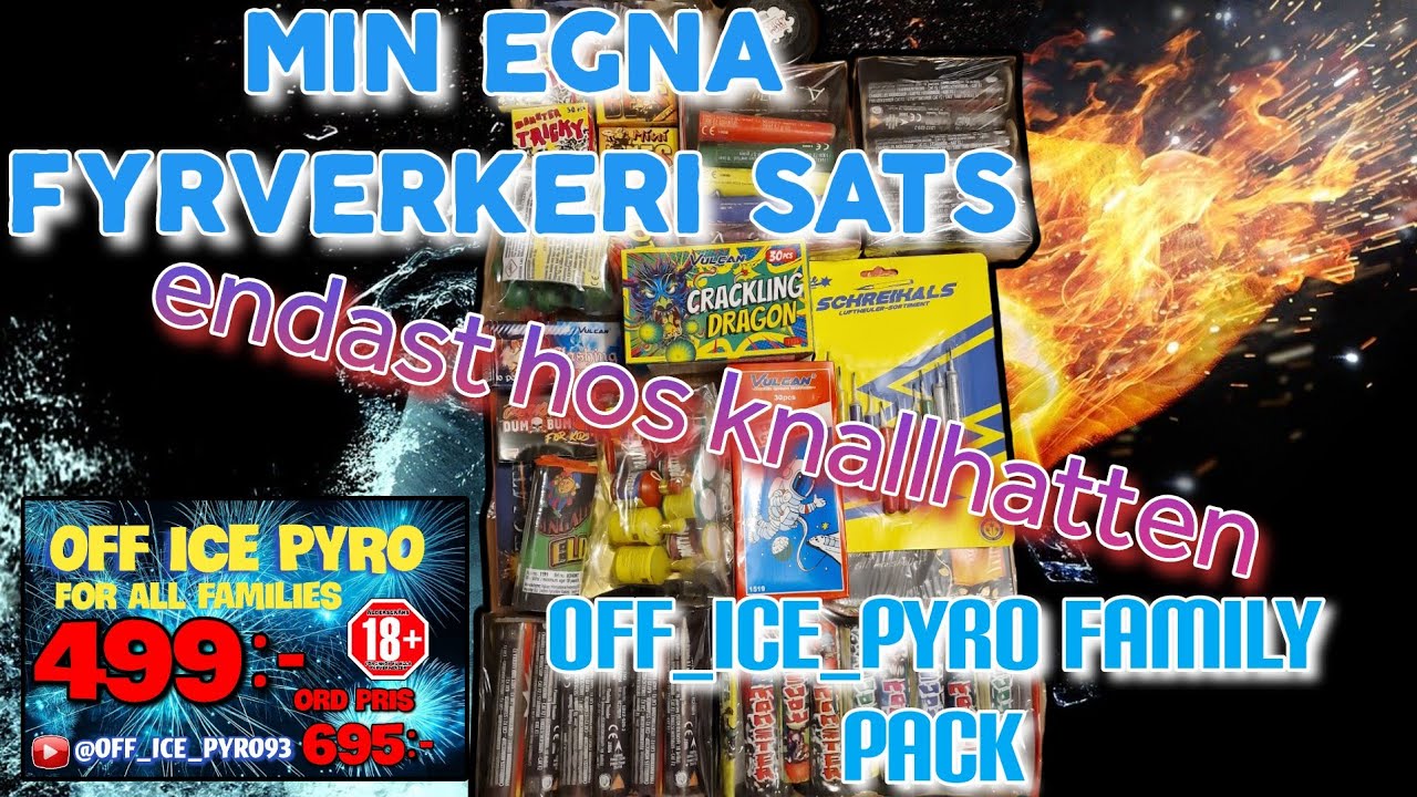 unboxing OFF_ICE_PYRO family pack - YouTube