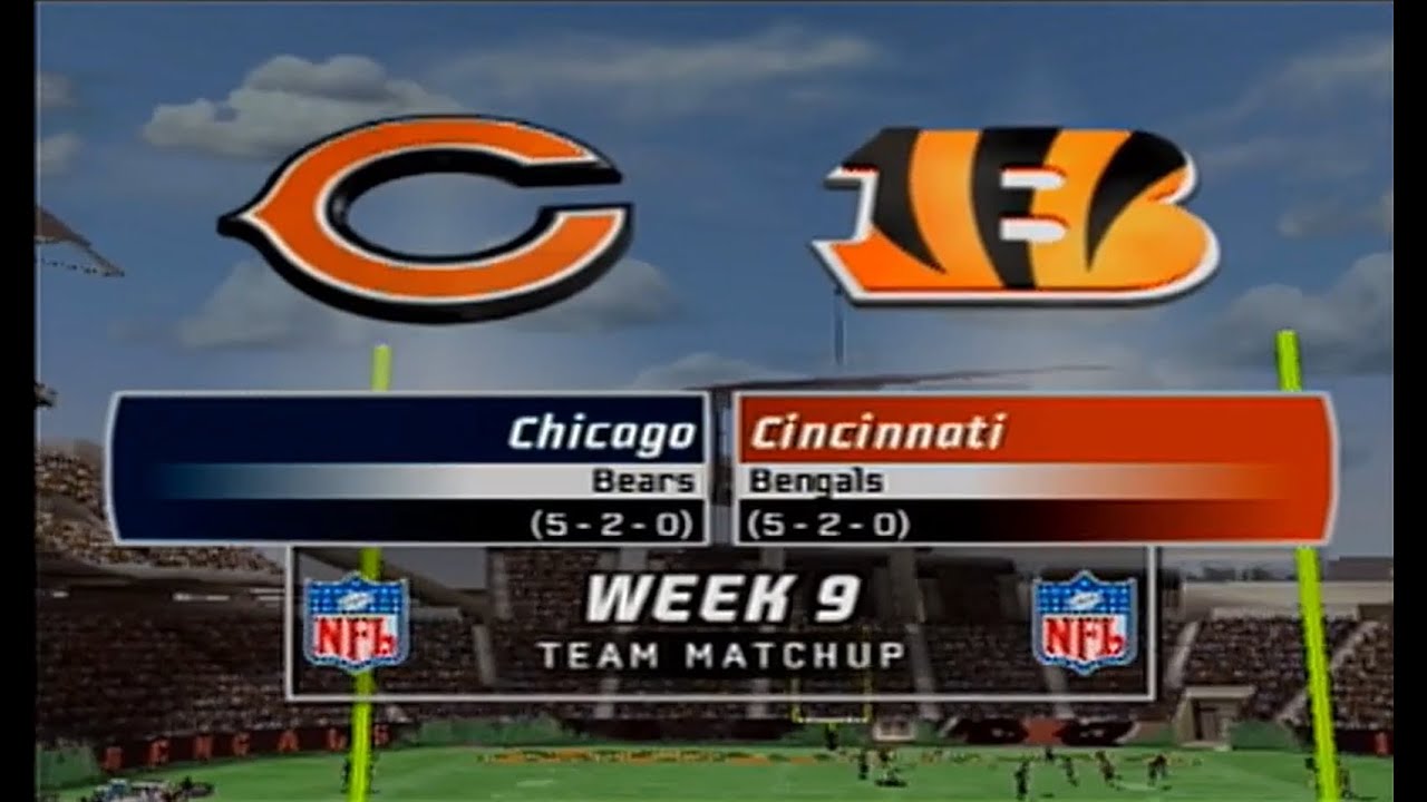 Chicago Bears @ Cincinnati Bengals (Week 9) (2021) (Madden 07) [No Mods ...