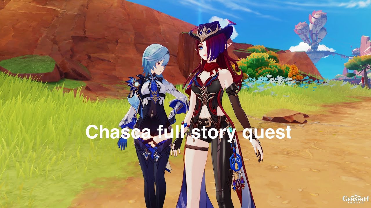 Genshin impact Chasca full story quest - YouTube